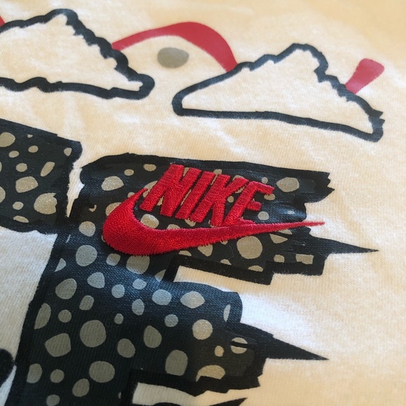 Nike | Shirts | Nike T Shirt Graphic Tee With Embroidered Logo | Poshmark